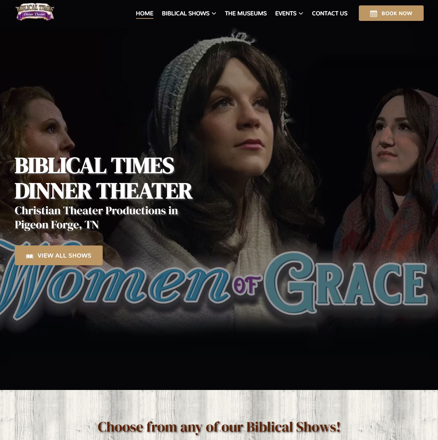 Biblical Times Theater - Lovin Life In The Smokies