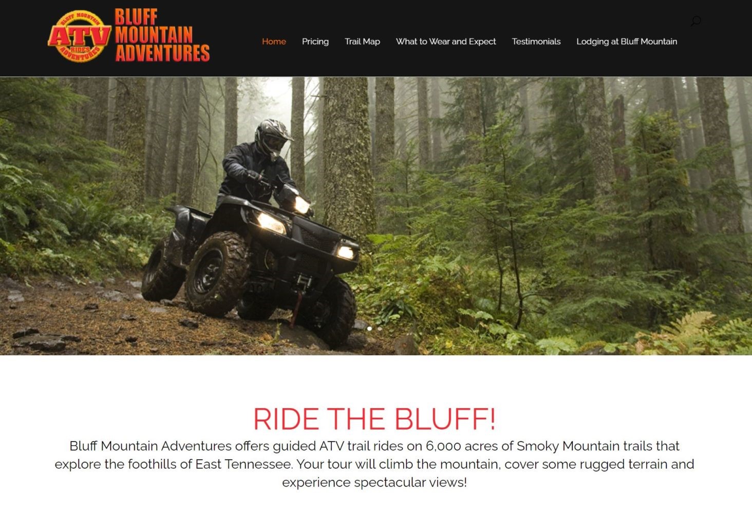 Bluff Mountain Adventures - Lovin Life In The Smokies