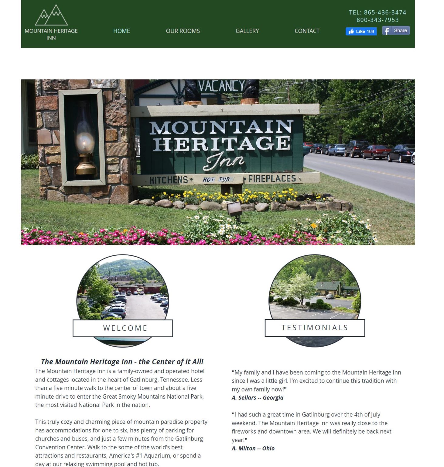 Mountain Heritage Inn - Lovin Life In The Smokies