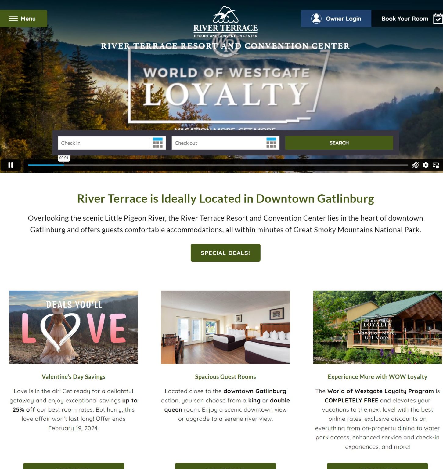 River Terrace Resort - Lovin Life In The Smokies