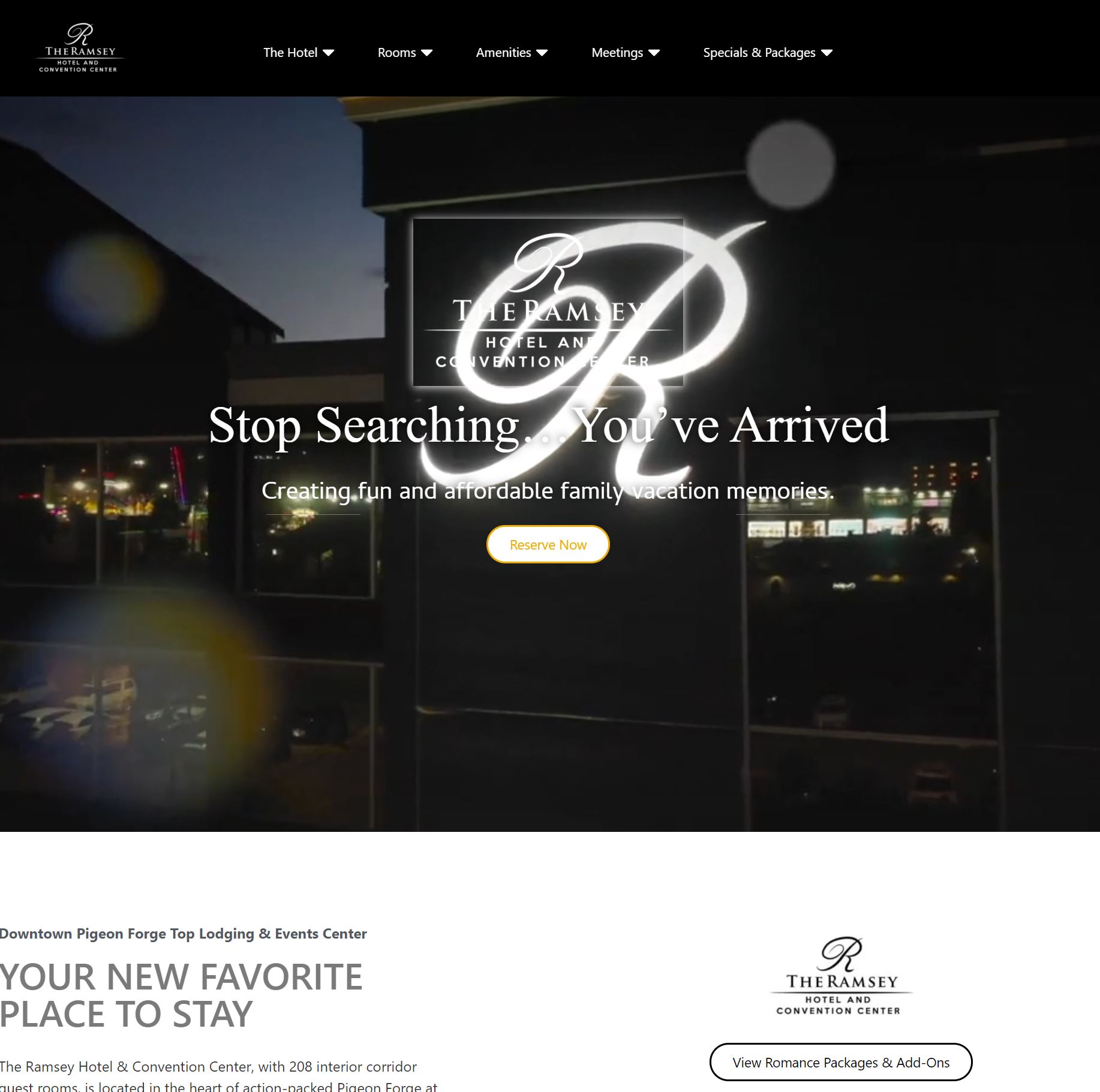 The Ramsey Hotel & Convention Center - Lovin Life In The Smokies