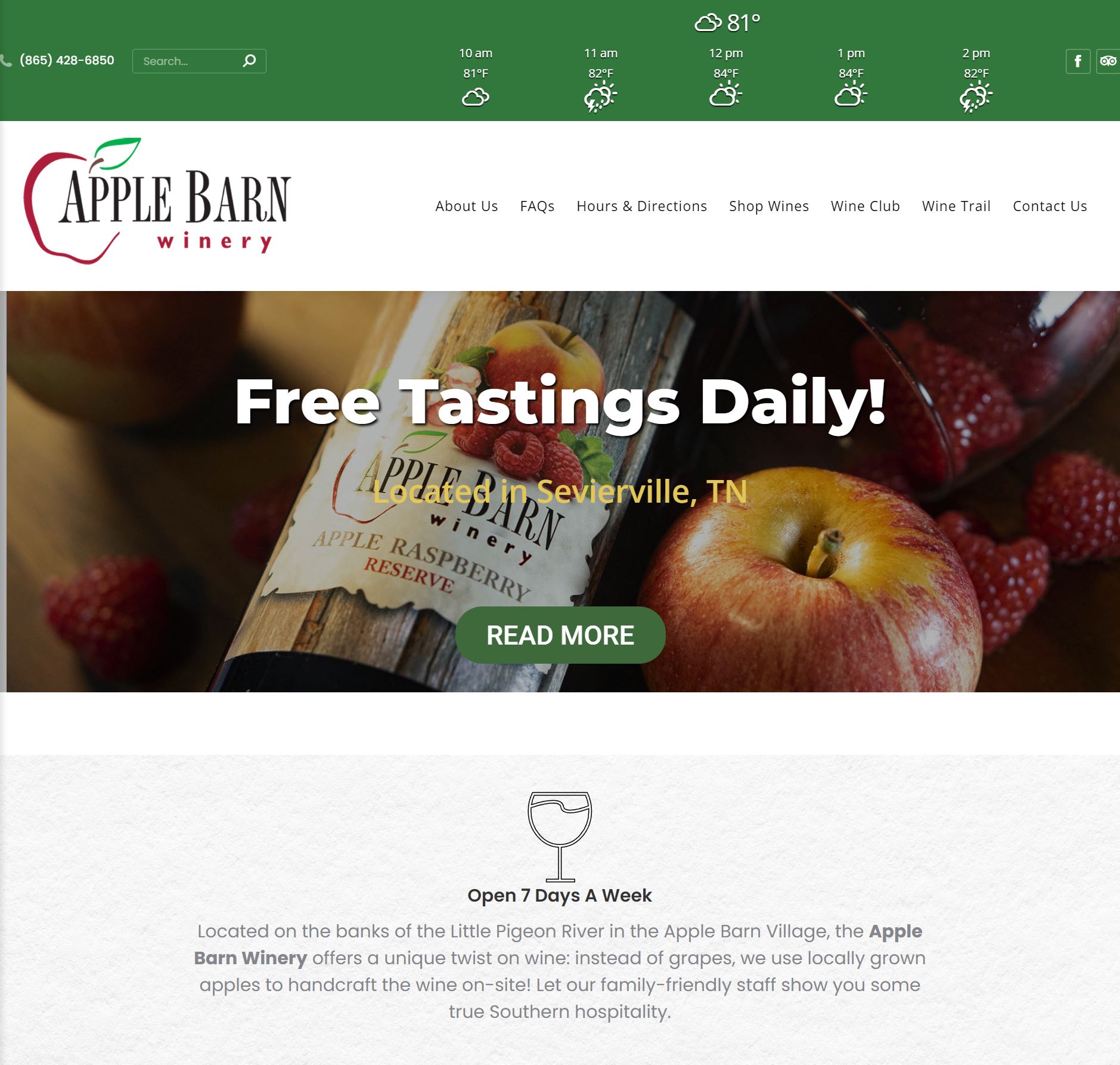 Apple Barn Winery - Lovin Life In The Smokies