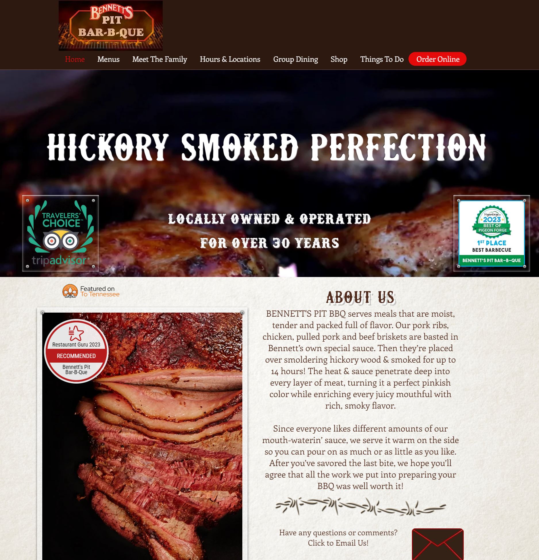 Bennett's Pit BBQ - Gatlinburg - Lovin Life In The Smokies