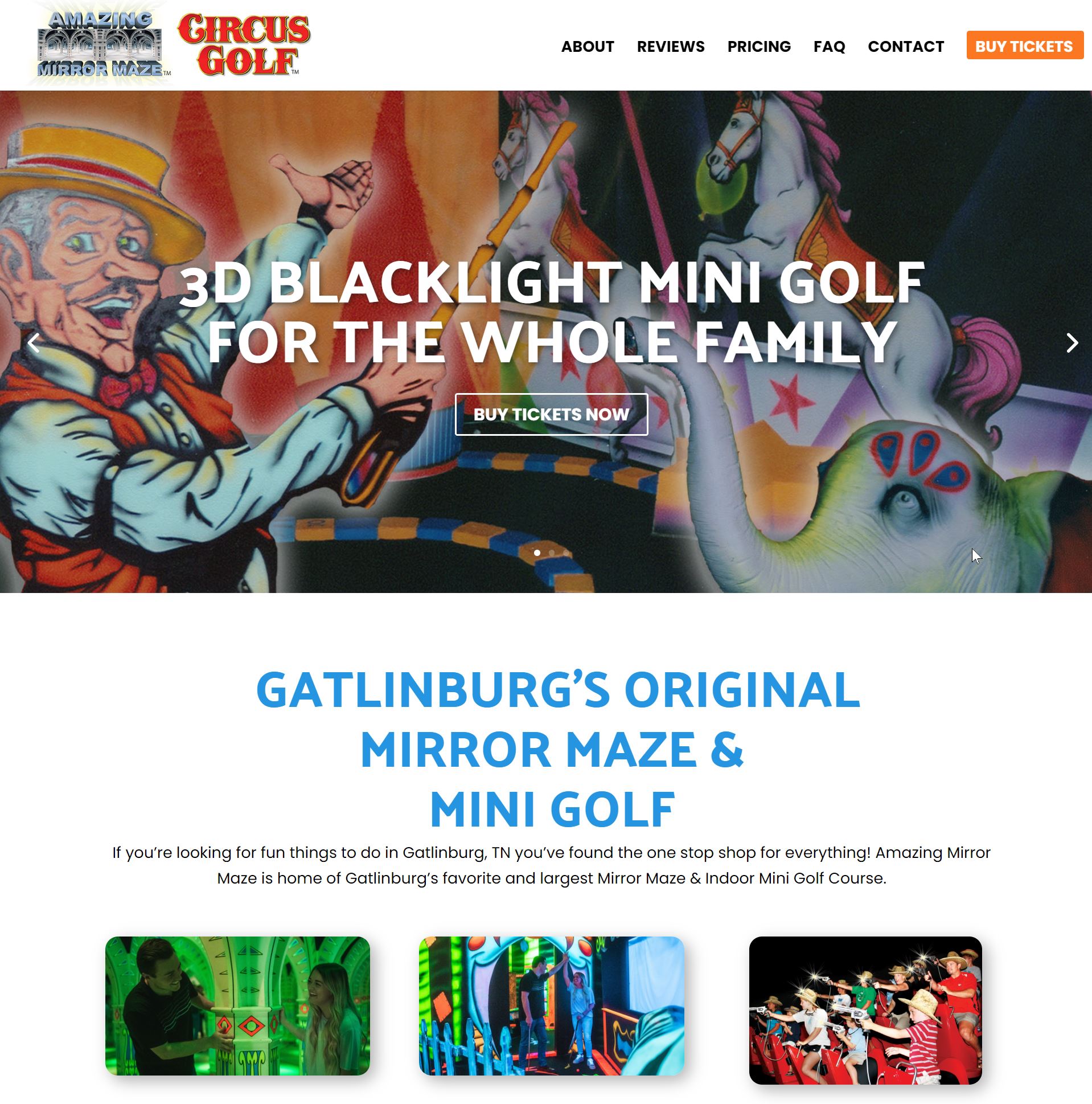 Circus Golf...in 3D - Lovin Life In The Smokies