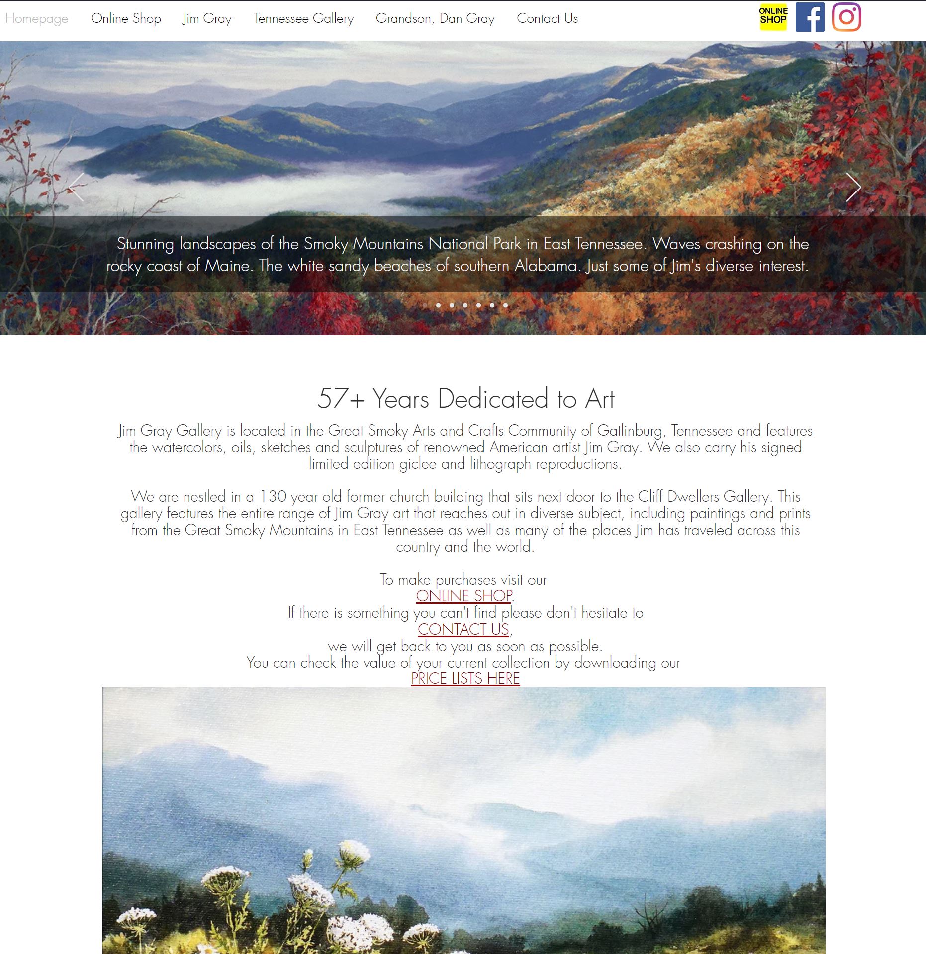 Jim Gray Gallery - Lovin Life In The Smokies