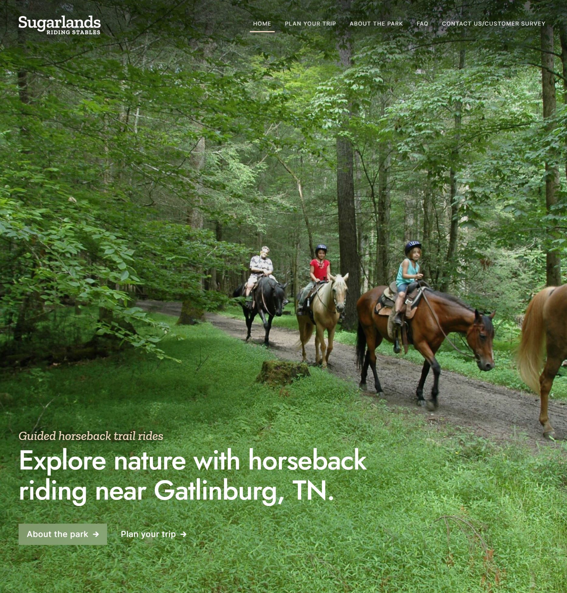 Sugarlands Riding Stables - Lovin Life In The Smokies