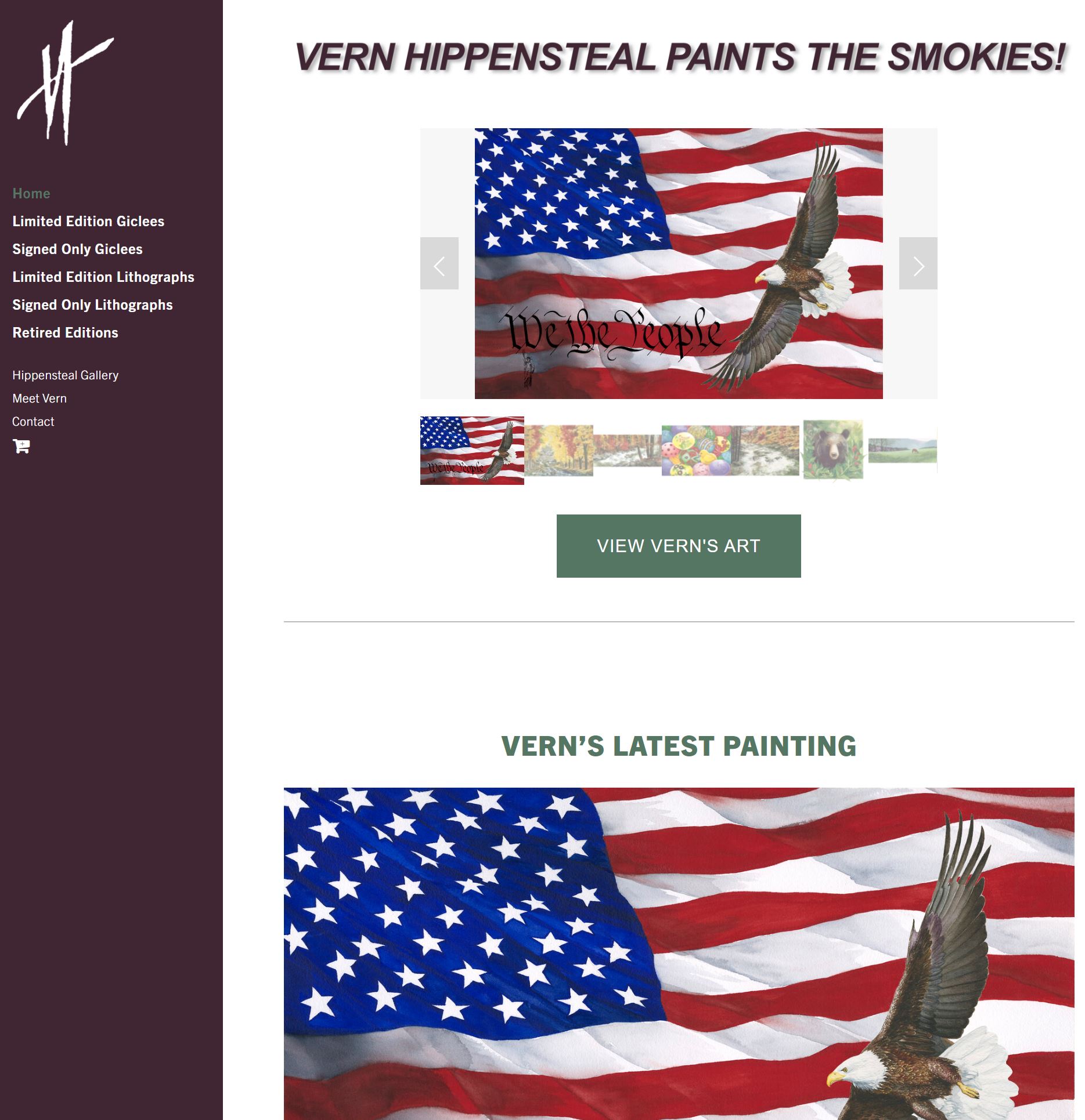 Vern Hippensteal Gallery - Lovin Life In The Smokies